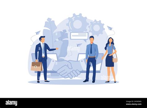 Online Conclusion Of The Transaction The Opening Of A New Startup