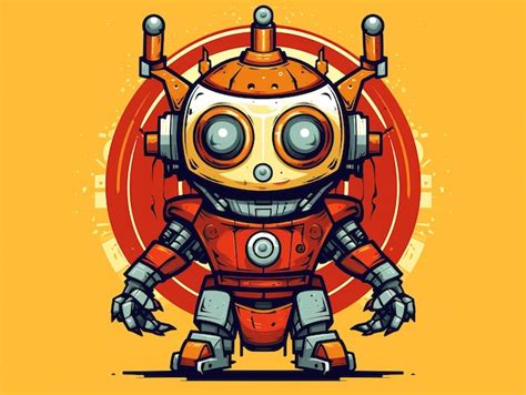 Premium AI Image Ai Robot Logo