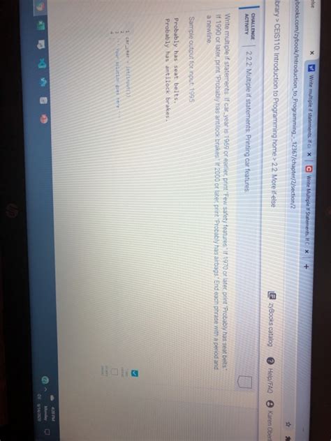 Solved Else Y Write Multiple If Statements If X C Write