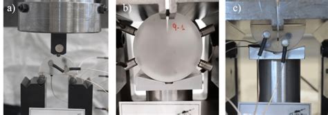 Experimental Setup For Mode I Fracture Toughness Tests A Scb B Pct