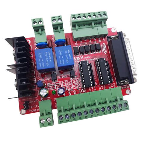 Viva Mini 4 Axis Cnc Breakout Board Ram Electronics Website