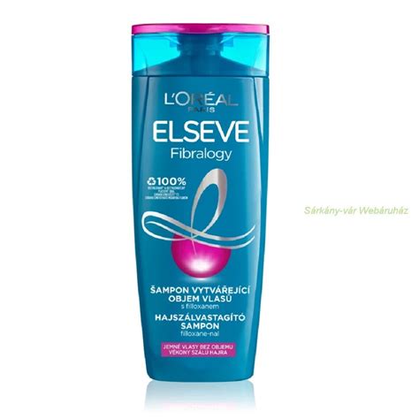 Elseve Fibralogy Hajszálvastagító Sampon 250ml Sárkány Vá