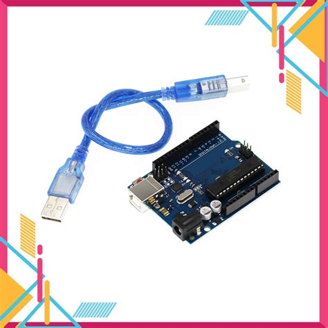 Arduino Uno R3 Atmega16u2 Plug Chip With Cable Shopee Malaysia