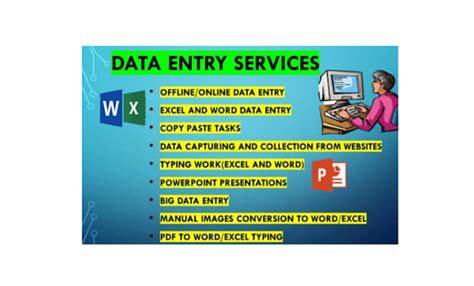 Do Data Entry On Ms Wordexcelpowerpoint And Copy Paste By