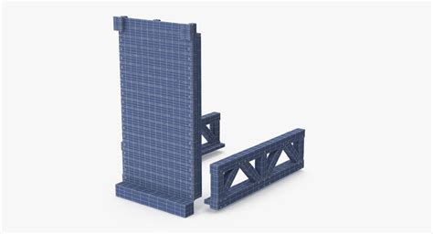 Drawbridge 3 Poses 3d Model 89 Max Obj C4d Free3d