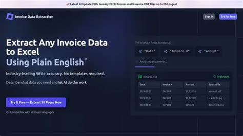 Extract Data From Invoices With Ai Ai Tools