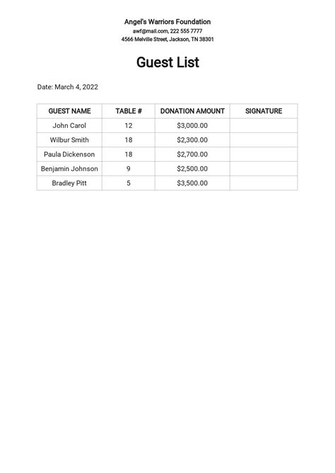 Material List Template Free PDF Google Docs Word Template Net