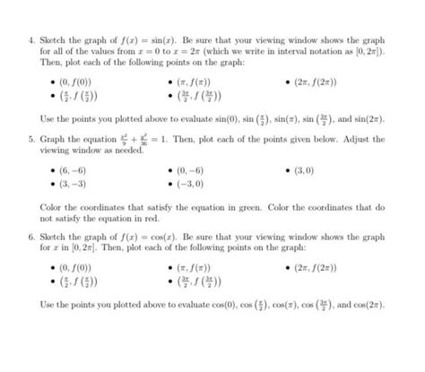 Solved Sketch The Graph Of F X Sin X Be Sure That Chegg Com