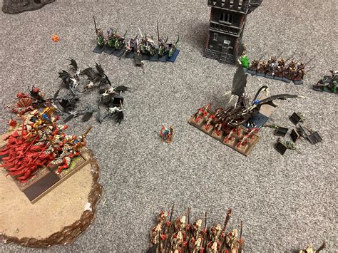 Battle Report Lizardmen Vs Dark Elves Whfb 6th Edition 2250