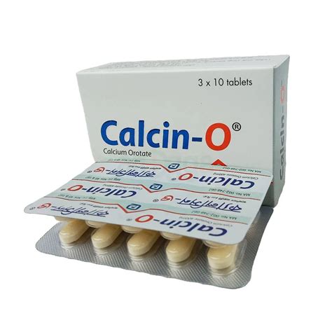 Calcin O 400mg Tablet Arogga Online Pharmacy