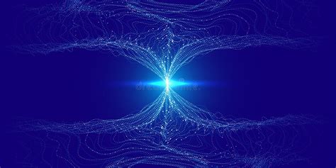 Wave 3d Big Data Visualization Analysis Infographic Stock Vector Illustration Of Code