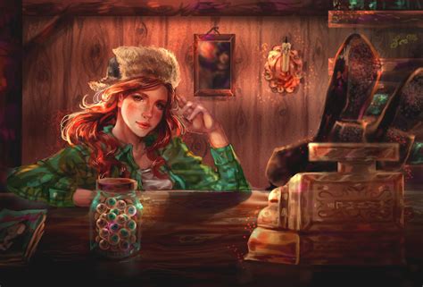 Wendy Corduroy From Gravity Falls In Cozy Winter Hat Hd Wallpaper