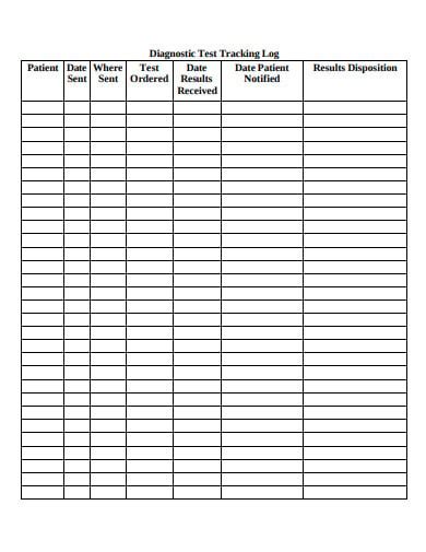 Printable Testing Log Printable Schedules For Work Polflover
