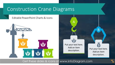 Construction Crane Presentation Graphics PPT Template