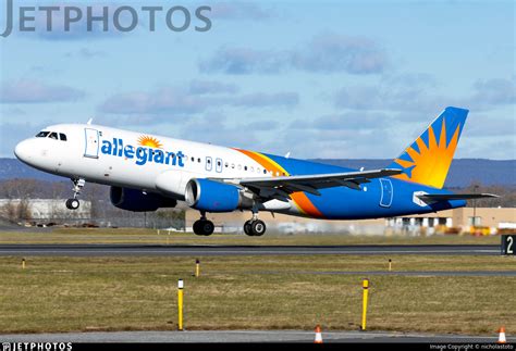 N289nv Airbus A320 214 Allegiant Air Nicholastoto Jetphotos