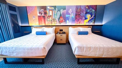 First Look At The Updated Rooms At Pixar Place Hotel Chip And Company