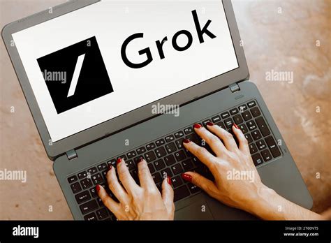 In This Photo Illustration The XAI Grok Logo Is Displayed On A Laptop Screen Photo By Rafael