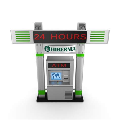Atm 현금 지급기 3d 모델 7 3ds C4d Fbx Lwo Ma Obj Max Free3d