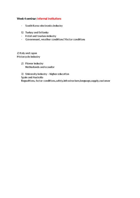 week 4 seminar notes on lecture 4 man2138 week 4 seminar