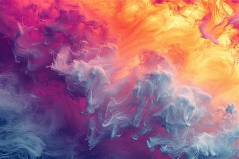 Premium Photo Abstract Clouds Translucent Modern Futuristic Pattern