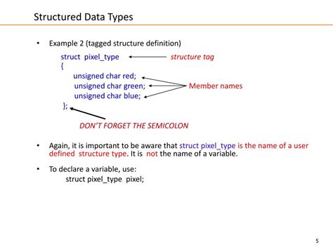ppt structured data types powerpoint presentation free download id