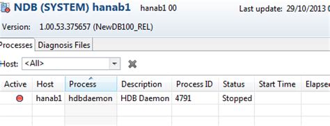 FAIL Process Hdbdaemon HDB Daemon Not Running SAP Community