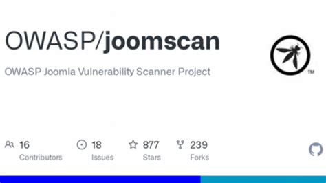 Joomscan On Offsec Tools