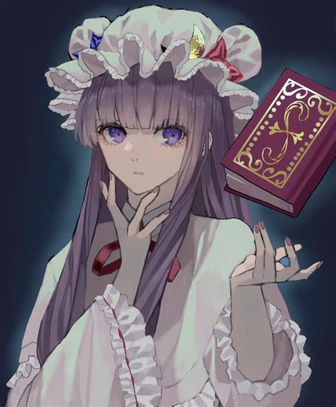 Patchouli Knowledge Touhou Drawn By Nanasuou Danbooru