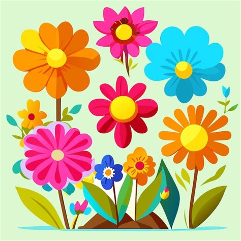 Imágenes De Flores Animados Descarga Gratuita En Freepik