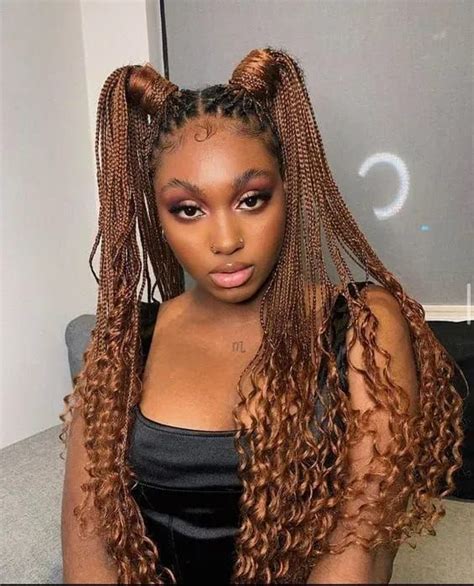 50 Fabulous Box Braids Protective Styles On Natural Hair With Full