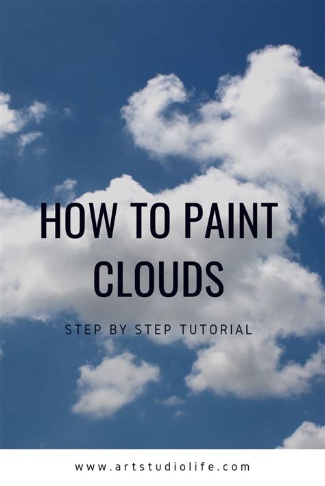 Learn How To Paint Clouds In This Step By Step Tutorial Oilpainting Oilpaintingguide Howto