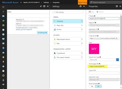 Web Api Getting Authorization Has Been Denied For This Request In Fiddler With Azure