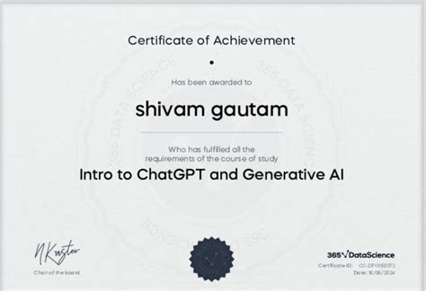 Shivam Gautam On Linkedin Ai Generativeai Chatgpt Learning Continuousimprovement
