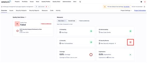 Sonarqube Security Hotspot Review Button Disappeared In Some Projects Sonarqube Server