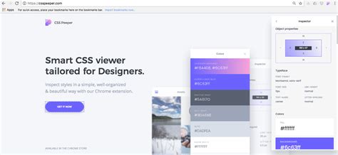 Css Peeper New Tool For Web Designers Tech News Tutorials And Resources