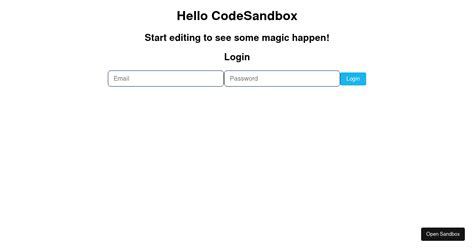 Hover Test Codesandbox