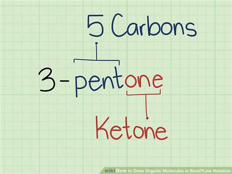 how to draw organic molecules in bond‐line notation 7 steps