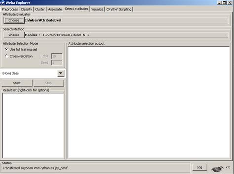 Weka Information Gain And Gain Ratio Using Soybean Database Lucky Programmer