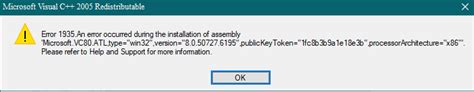 Trying To Install Microsoft Visual C 2005 Service Pack 1 And Im