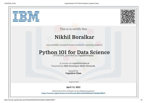 Nikhil Jain On Linkedin Pythondatascience Certifiedprofessional