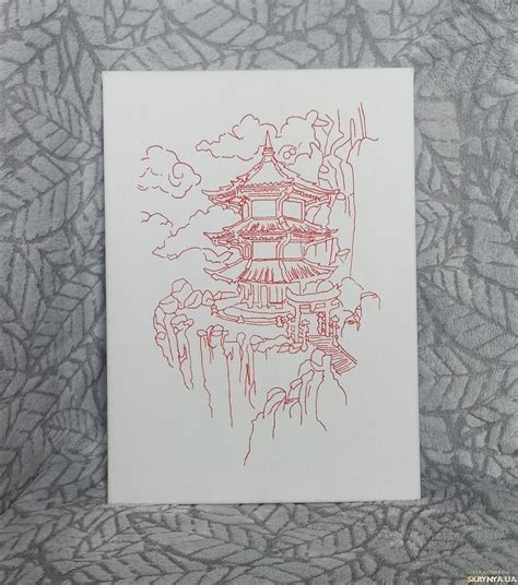 Купити Вишиті інтерєрні картини у японському ст Skrynya Ua