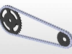 Chain Sprocket Calculation D Models STLFinder