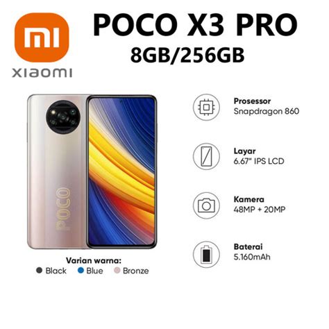 Jual Xiomi Poco X Pro Ram Gb Gb Fullset Gb Gb Jakarta Barat Hokky Tokopedia