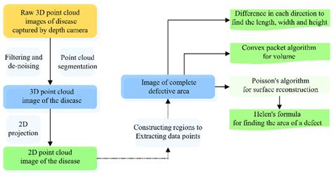 Three Dimensional Point Cloud Processing Flow Chart Three Dimensional