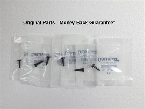 764976758 Smeg Oven Clock Timer Button 6 Pack Original Parts