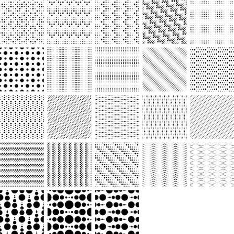 Premium Vector Circle Dots Patterns