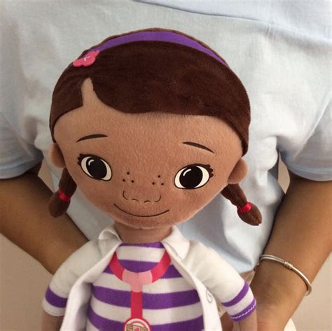 Set 35cm Original Doc Mcstuffins Plush Toys Dottie Girl And Mcstuffin Lambie Sheep Plush