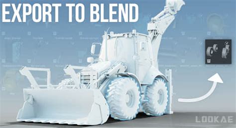 将部分模型单独导出保存blender插件 Export To Blend V1 2