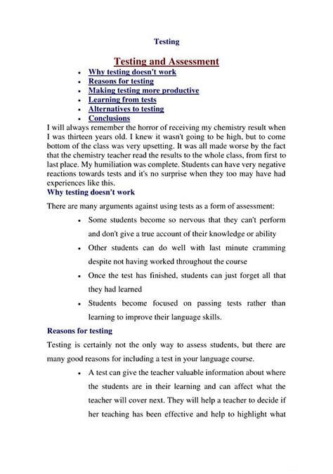 Testing And Assessment Cpd Professional Development