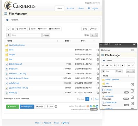 Cerberusftp Server Control Your Data Screenshots